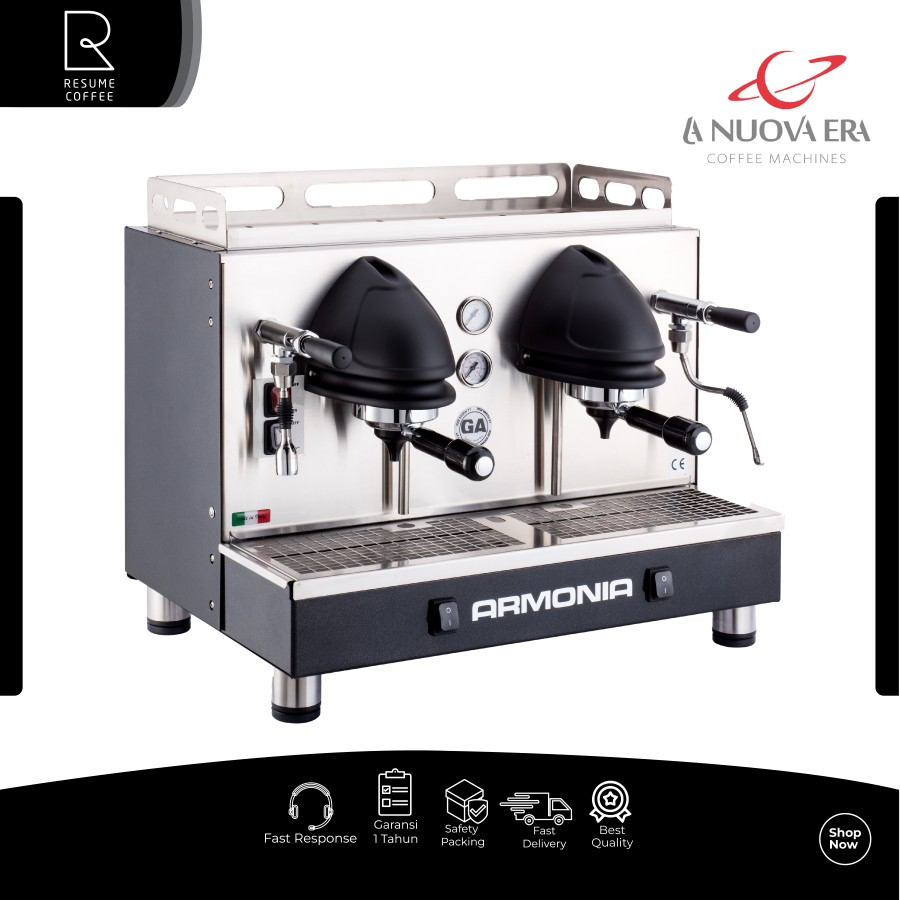 Jual Mesin kopi La nuova era Armonia 2 group Wooden Kit Made In Italy | Shopee Indonesia