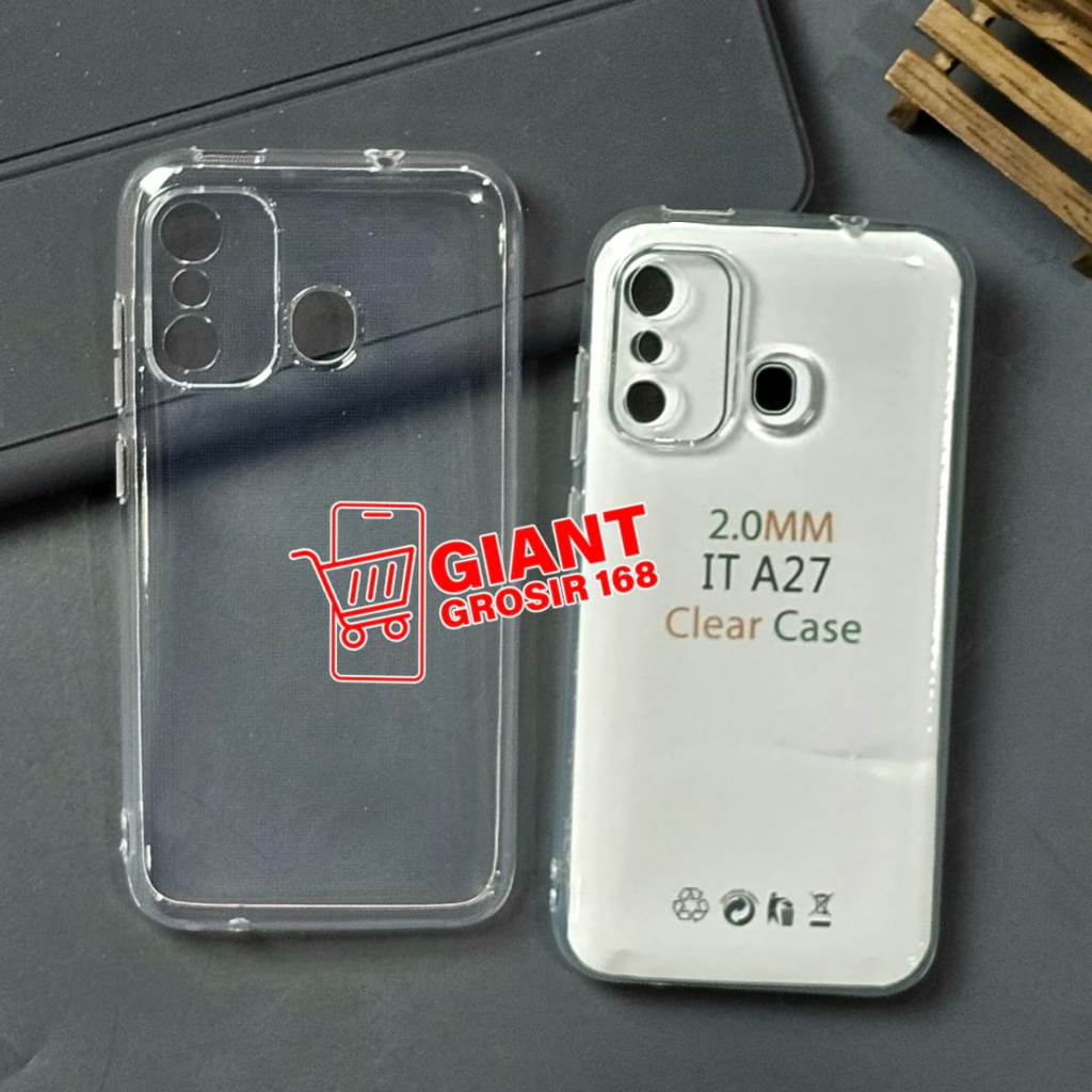 Jual ITEL A27 CLEAR HD 2.0MM CASE BENING TRANSPARAN ITEL A27 | Shopee ...