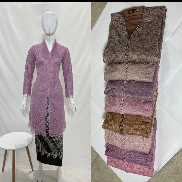 Jual Kebaya tunik brokat/kebaya kondangan/kebaya set rok/kebaya modern ...