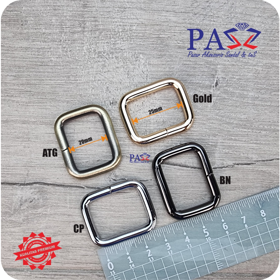 Jual Ring kotak Ring tas A1005/25X20 (Premium) | Shopee Indonesia