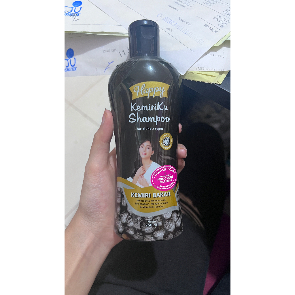 Jual HAPPY KEMIRIKU KEMIRI BAKAR SHAMPOO KEMIRI 250ML | Shopee Indonesia
