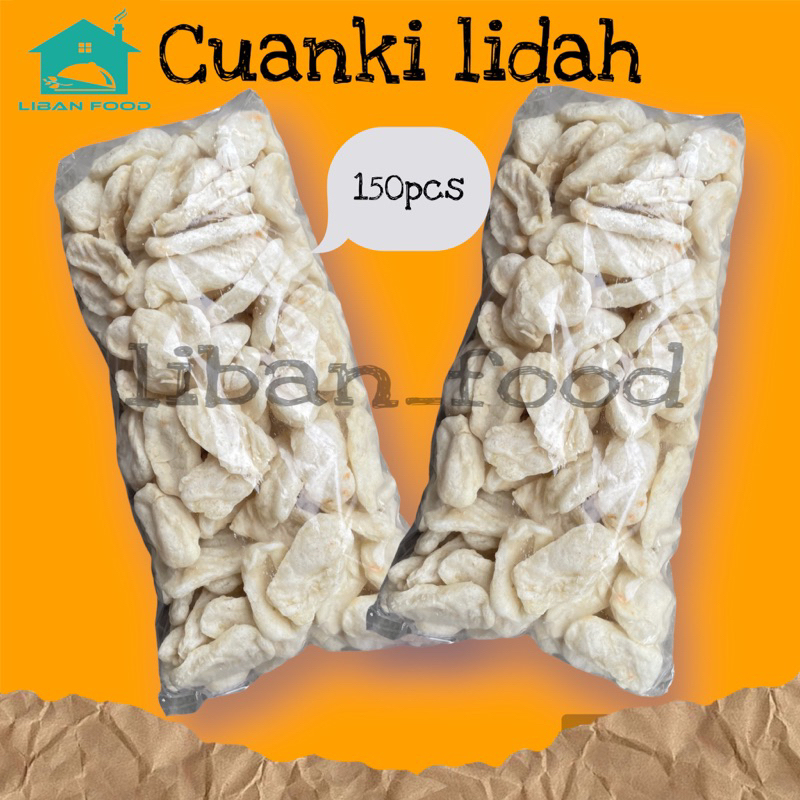 Jual CUANKI LIDAH ISI 150 PCS/TOPING SEBLAK BASO ACI/LIBAN FOOD | Shopee Indonesia