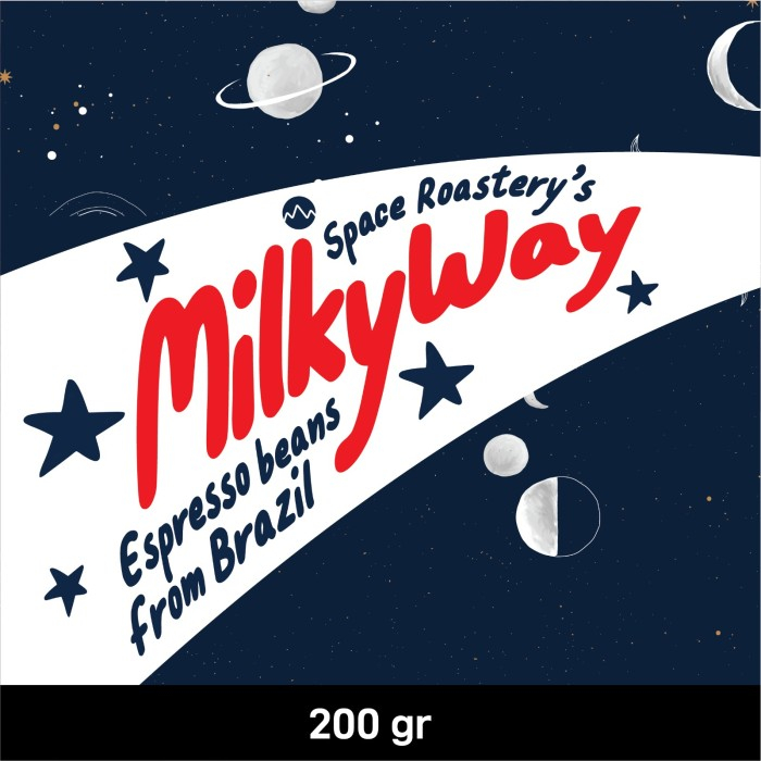 Jual Milky Way - Espresso Coffee Beans (200gr) from Brazil by Space ...