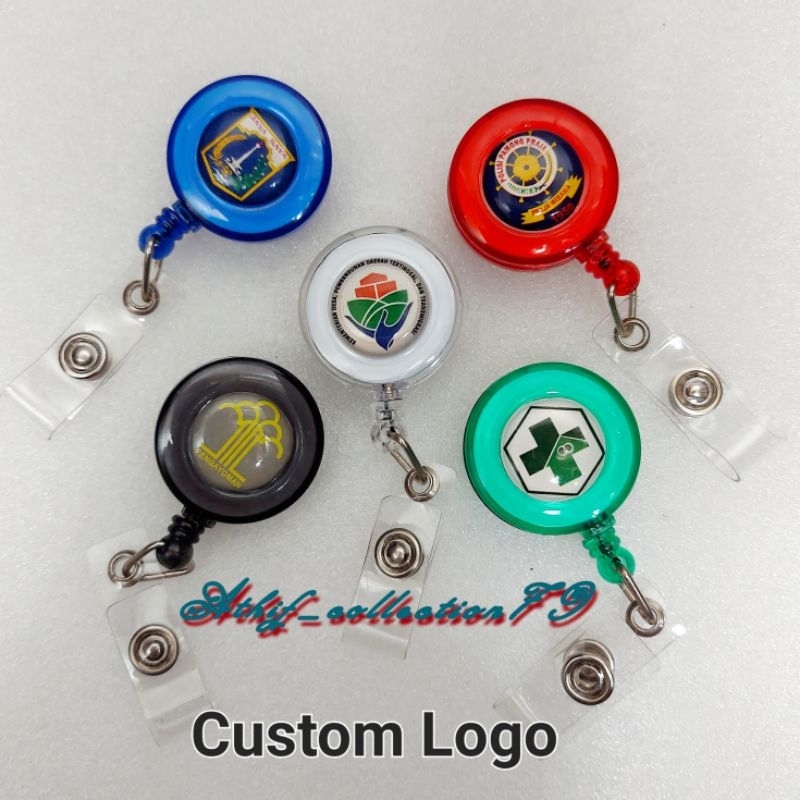 Jual Yoyo Id Card Custom Logo Gantungan Id Card Yoyo Logo Custom ...