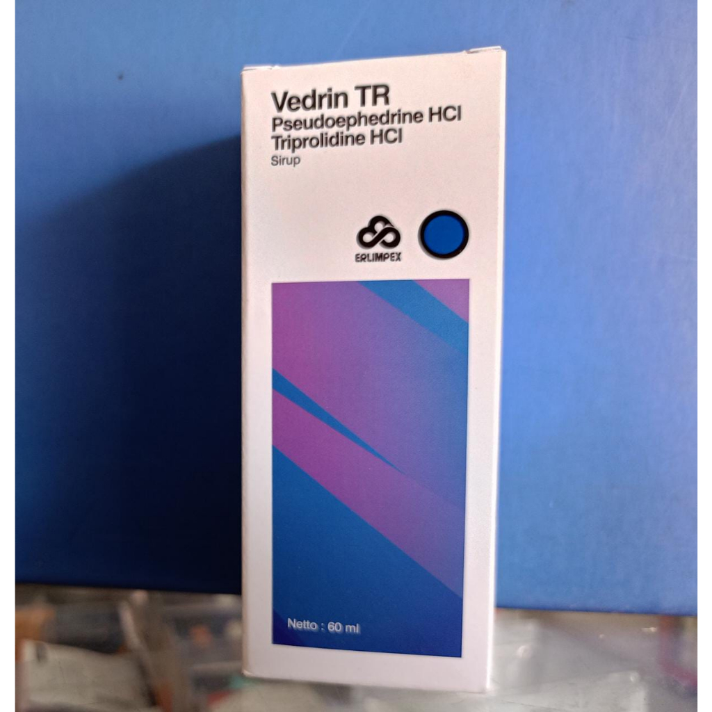 Jual Vedrin TR Pseudoephedrine HCL Sirup | Shopee Indonesia