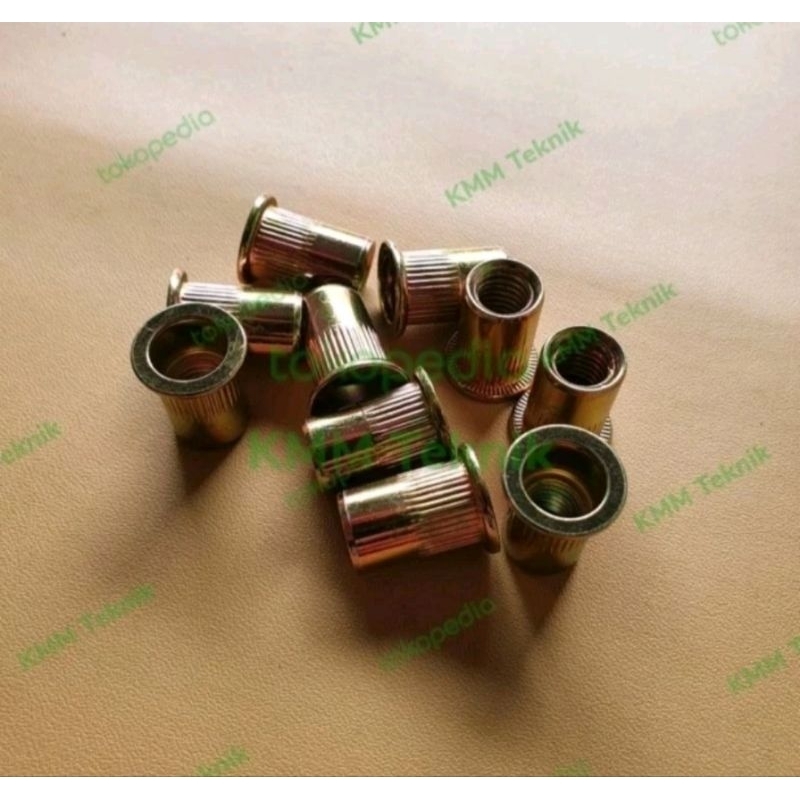 Jual MUR RIVET M6 RIVETING NUT M 6 6MM | Shopee Indonesia