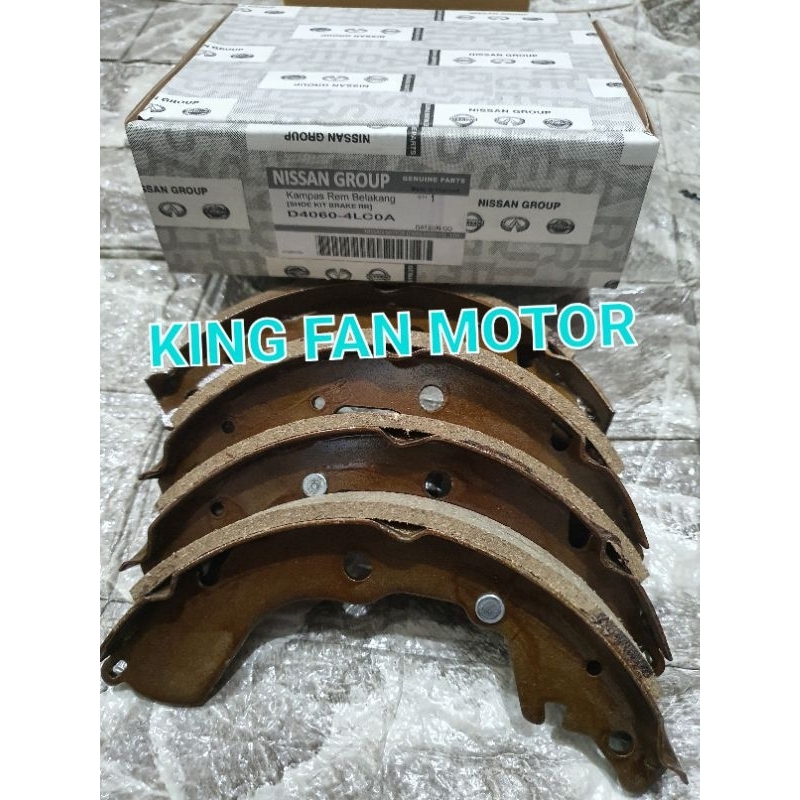 Jual BRAKE SHOE KAMPAS REM BELAKANG DATSUN GO 1SET | Shopee Indonesia