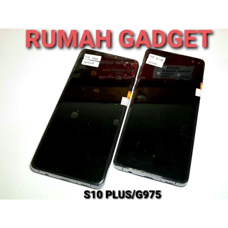 Jual LCD SAMSUNG S10 PLUS/G975 FULLFRAME TOUCHSCREEN | Shopee Indonesia