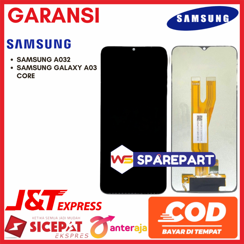 Jual LCD TOUCHSCREEN SAMSUNG A03 CORE / A032 / A032F - ORIGINAL FULLSET ...
