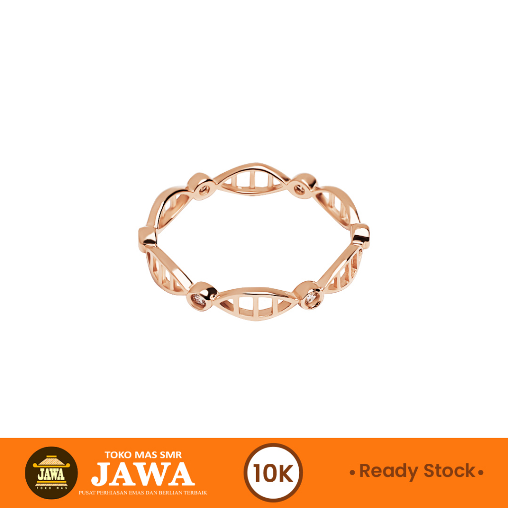 Jual Cincin Emas Cassandra Kadar 10K Toko Mas Jawa | Shopee Indonesia