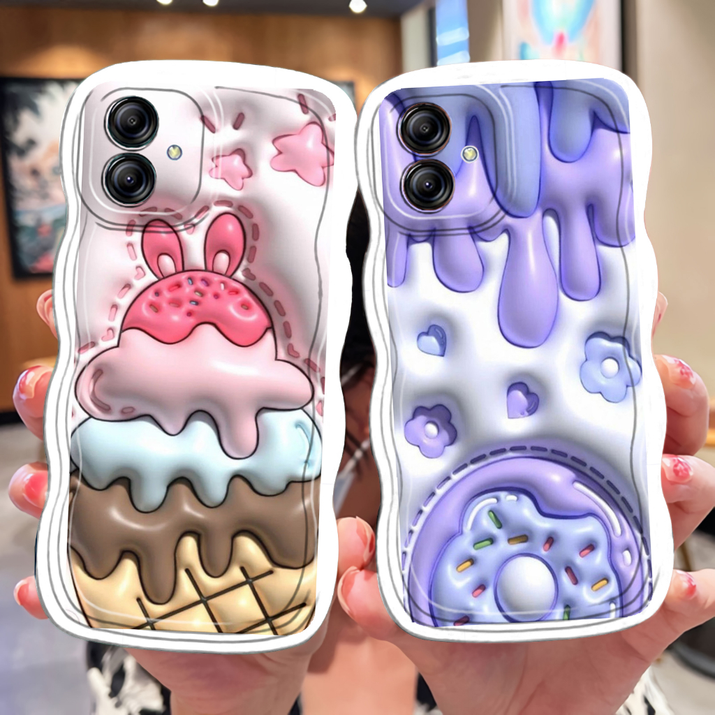 Jual custom case motif ice cream cute (PS-3) softcase gelombang bening ...