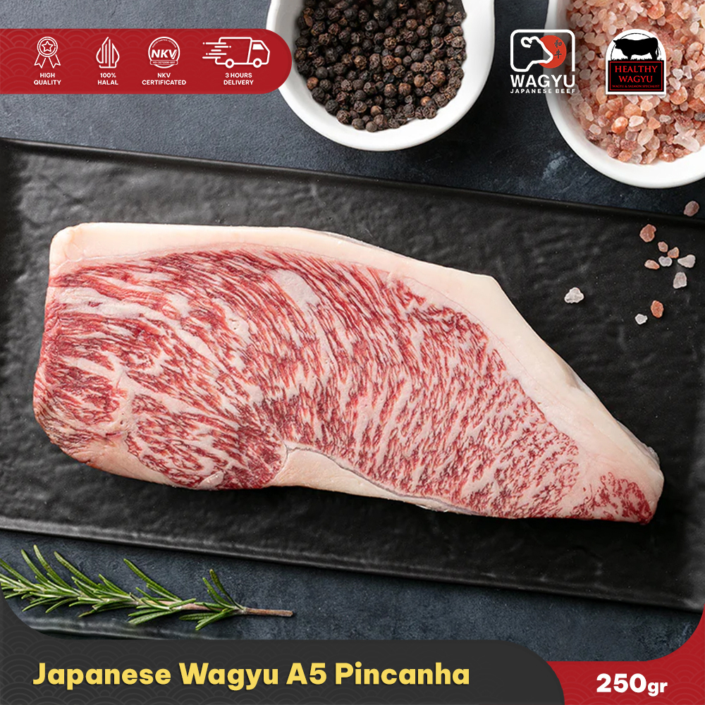 Jual Japanese Wagyu A5 Pincanha Steak Healthy Wagyu | Shopee Indonesia