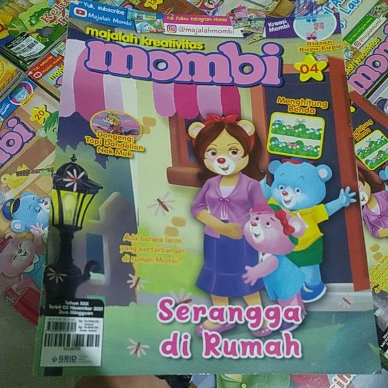 Jual BARU majalah MOMBI 2020/2021/2022 anak2 TK DAN SD | Shopee Indonesia