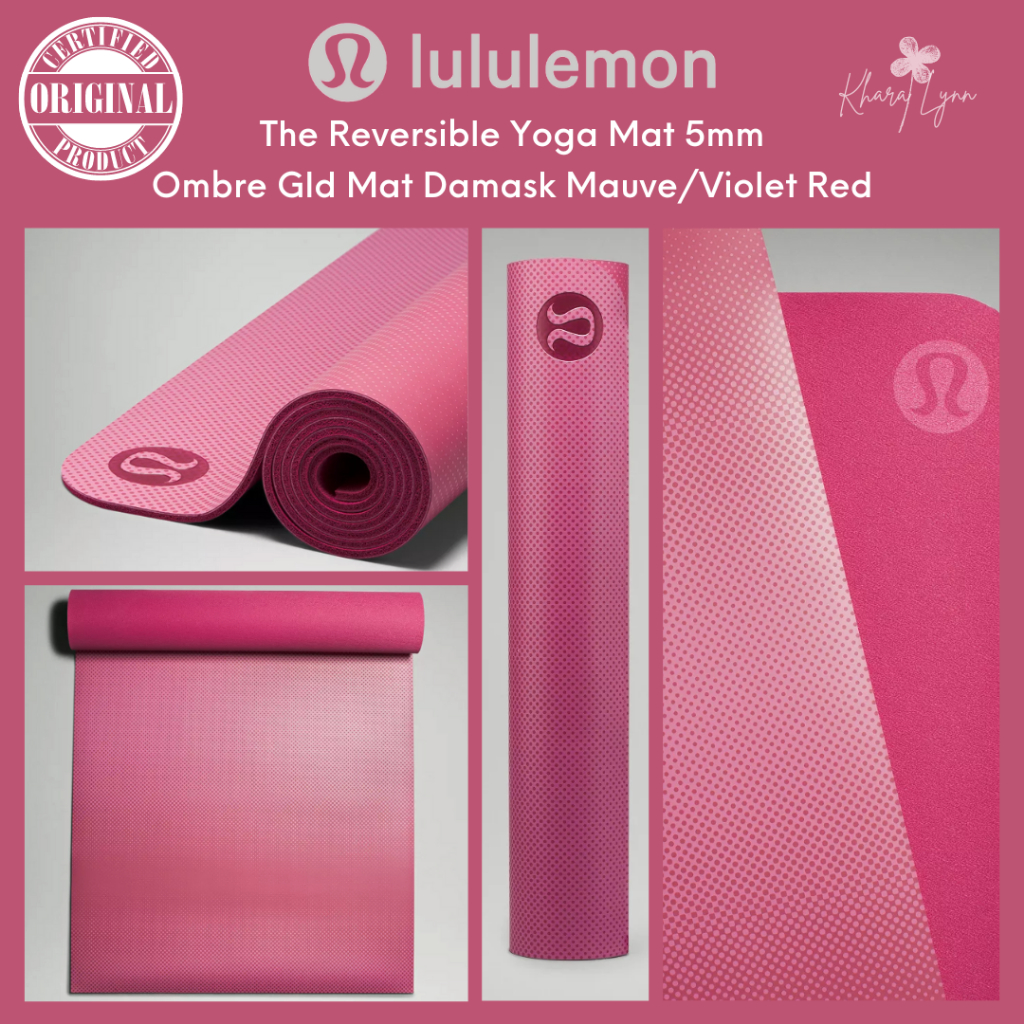 Jual 100% AUTHENTIC [READY] Lululemon The Reversible Yoga Mat 5mm ...