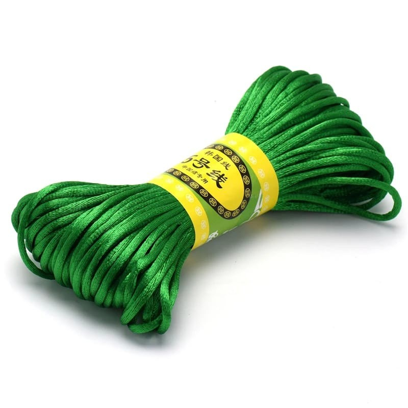 Jual Tali satin/ Tali Cina / Tali Sengkelit Ukuran 2mm (5 Meter ...
