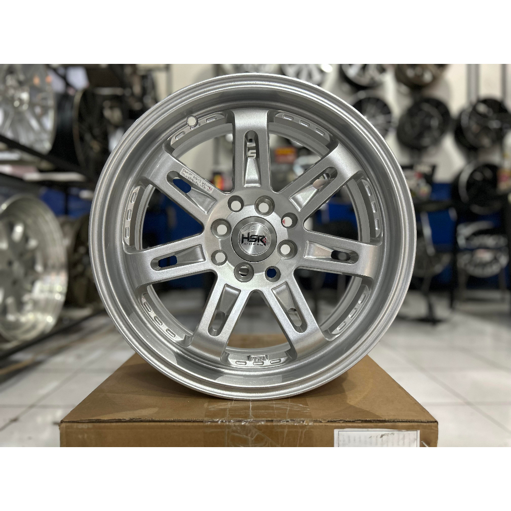 Jual velg racing baru model jdm r16 hsr original daimon pcd dobel 4x100 ...