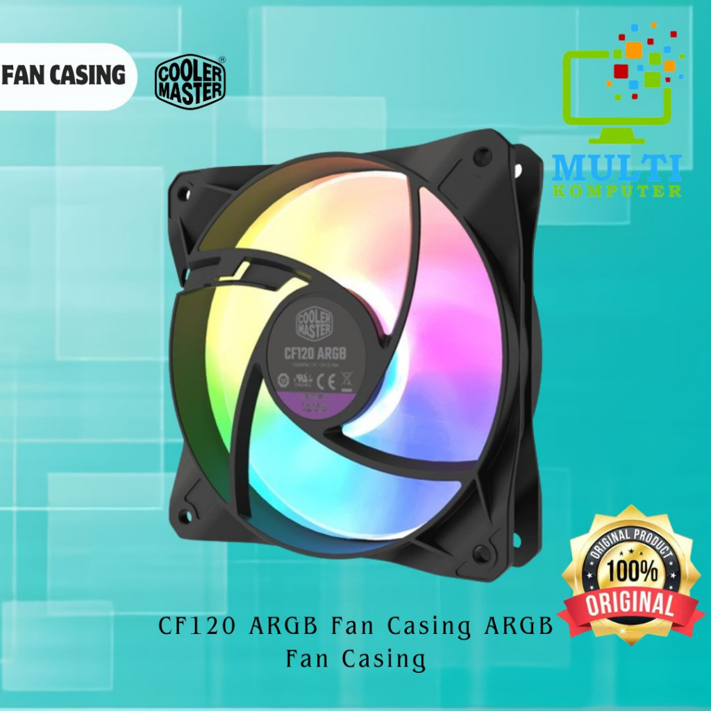 Jual Cooler Master CF120 ARGB Fan Casing ARGB Fan Casing RGB Fan Case | Shopee Indonesia