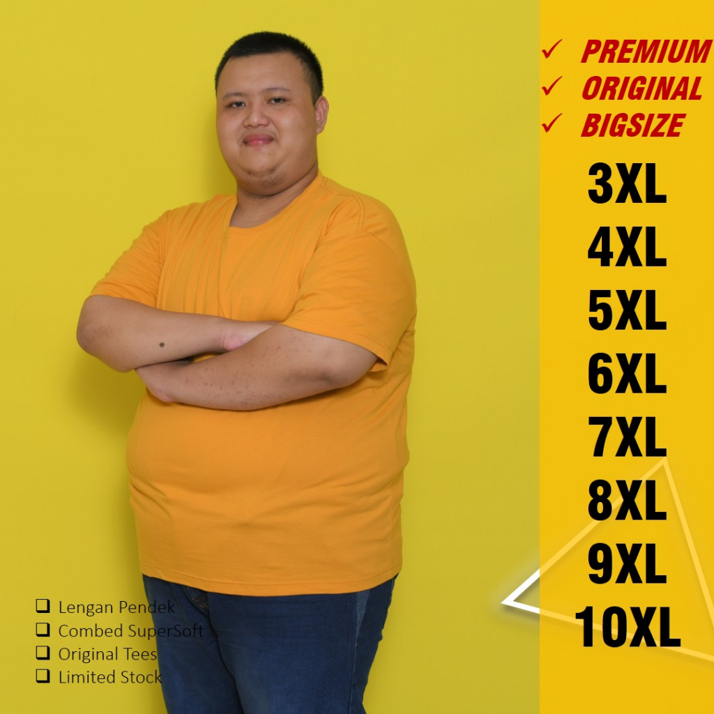 Jual ICW Kaos Summer Big Size Original xxl xxxl xxxxl 3xl 5xl 6xl 7xl ...