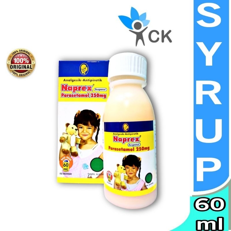 Jual NAPREX SYRUP 60 ML / DROP 15 ML penurun panas | Shopee Indonesia