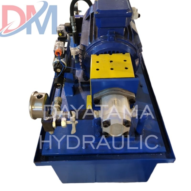 Jual POWER PACK HYDRAULIC / HIDROLIK KAPASITAS TANGKI 20 LITER | Shopee ...