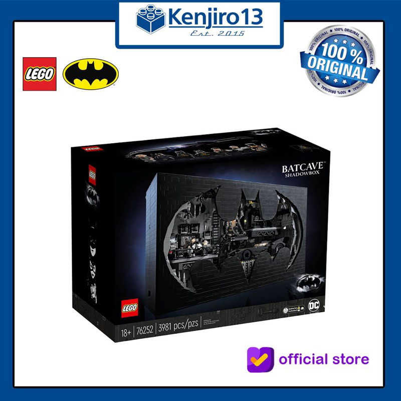 Jual Lego SuperHeroes 76252 Batcave – Shadow Box | Shopee Indonesia