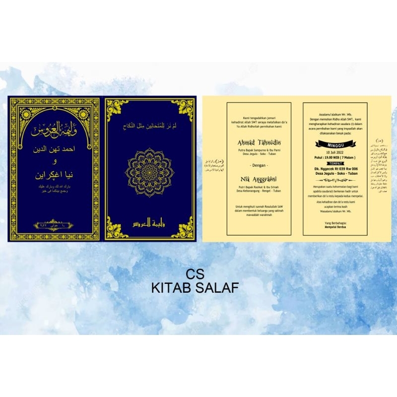 Jual UNDANGAN KITAB SALAF | Shopee Indonesia