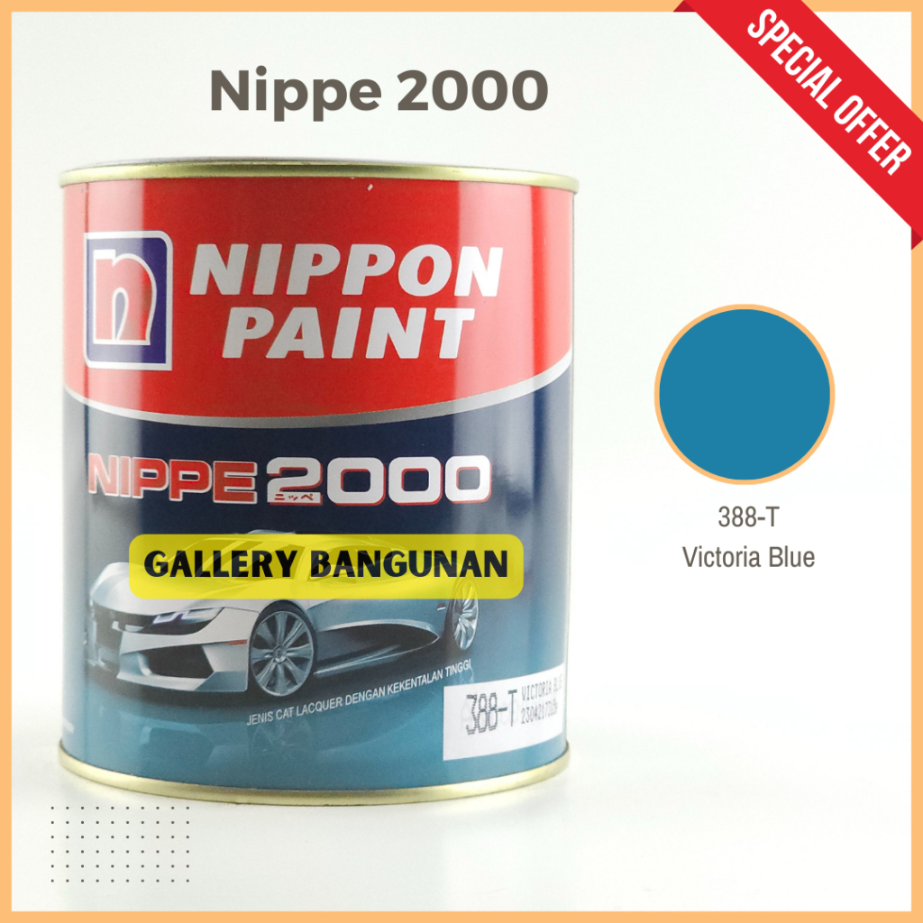 Jual Nippe 2000 360 T Axinite Grey Cat Kayu Besi NC Nippon Paint Kemasan 1 Liter | Shopee Indonesia
