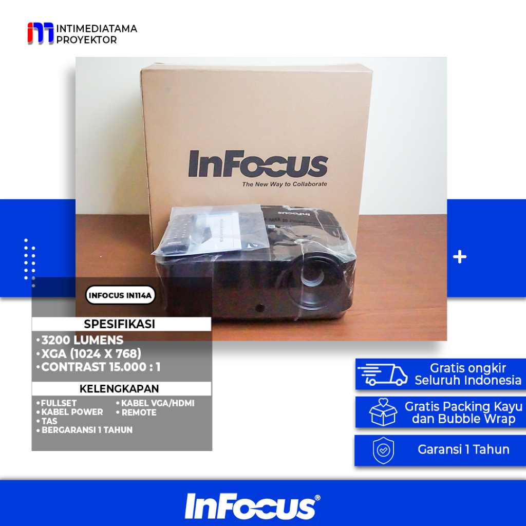 Jual Proyektor Infocus IN114A | Shopee Indonesia