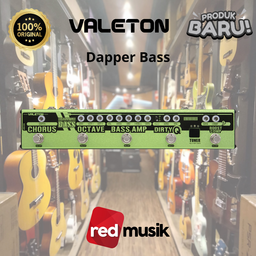 Jual Effect Valeton Dapper Bass Effect Strip VES 2 VES-2 | Shopee Indonesia