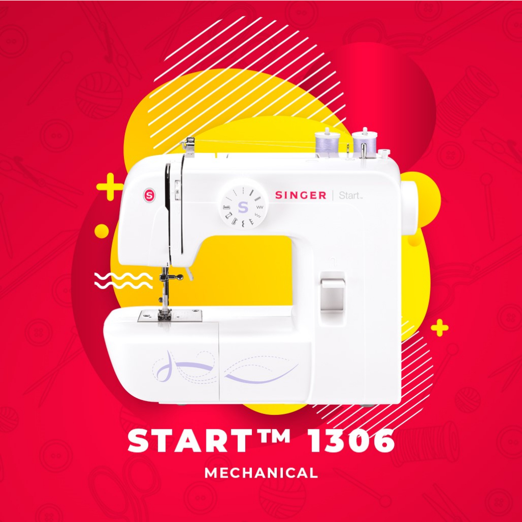 Jual Mesin Jahit Portable Singer Start 1306 | Shopee Indonesia