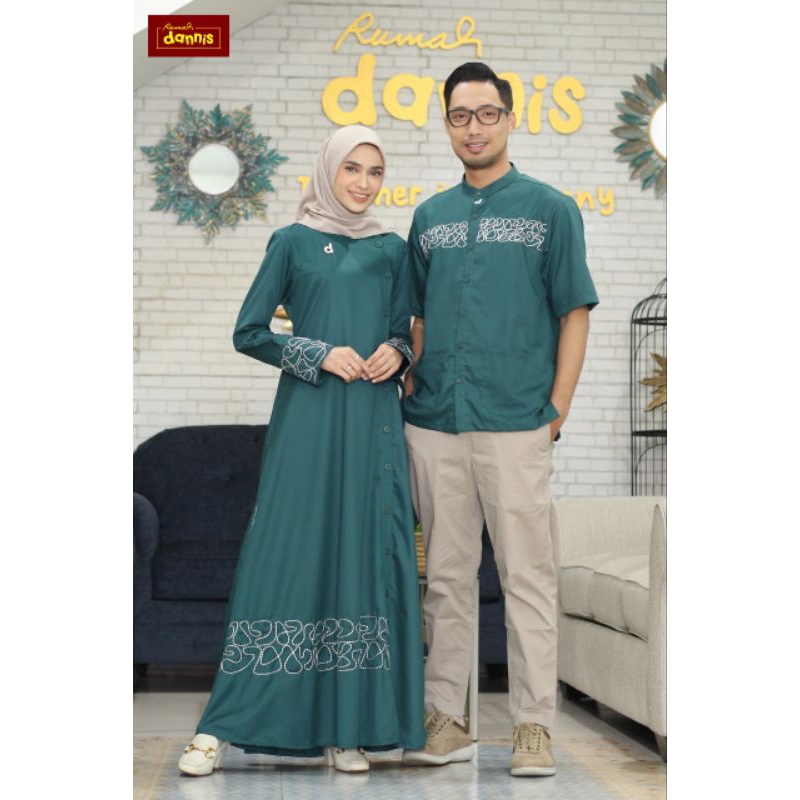 Jual ABAYA DAN KOKO COUPLE A230605 K230607 DANNIS | Shopee Indonesia