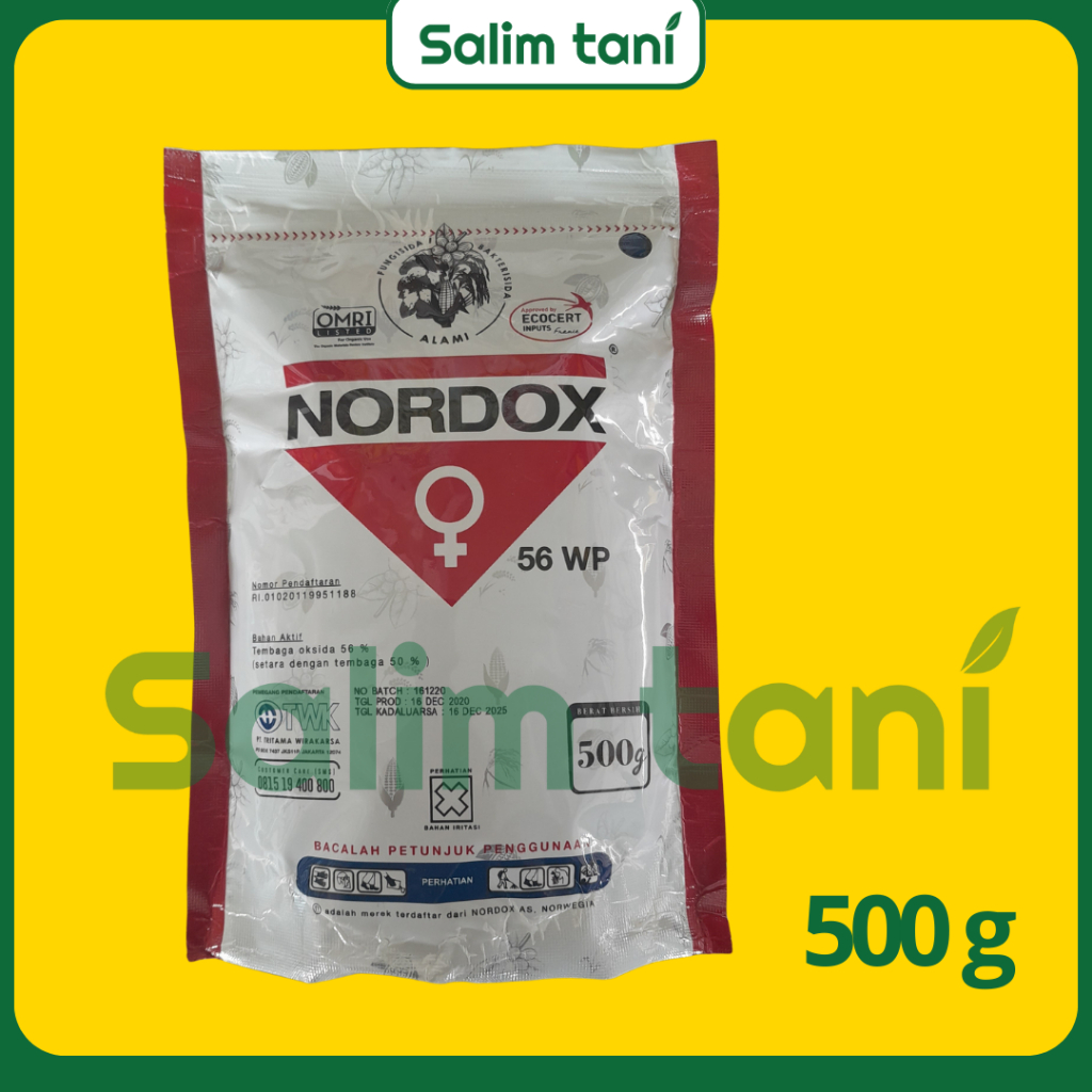 Jual NORDOX 56 WP 500 GRAM FUNGISIDA BAKTERISIDA | Shopee Indonesia