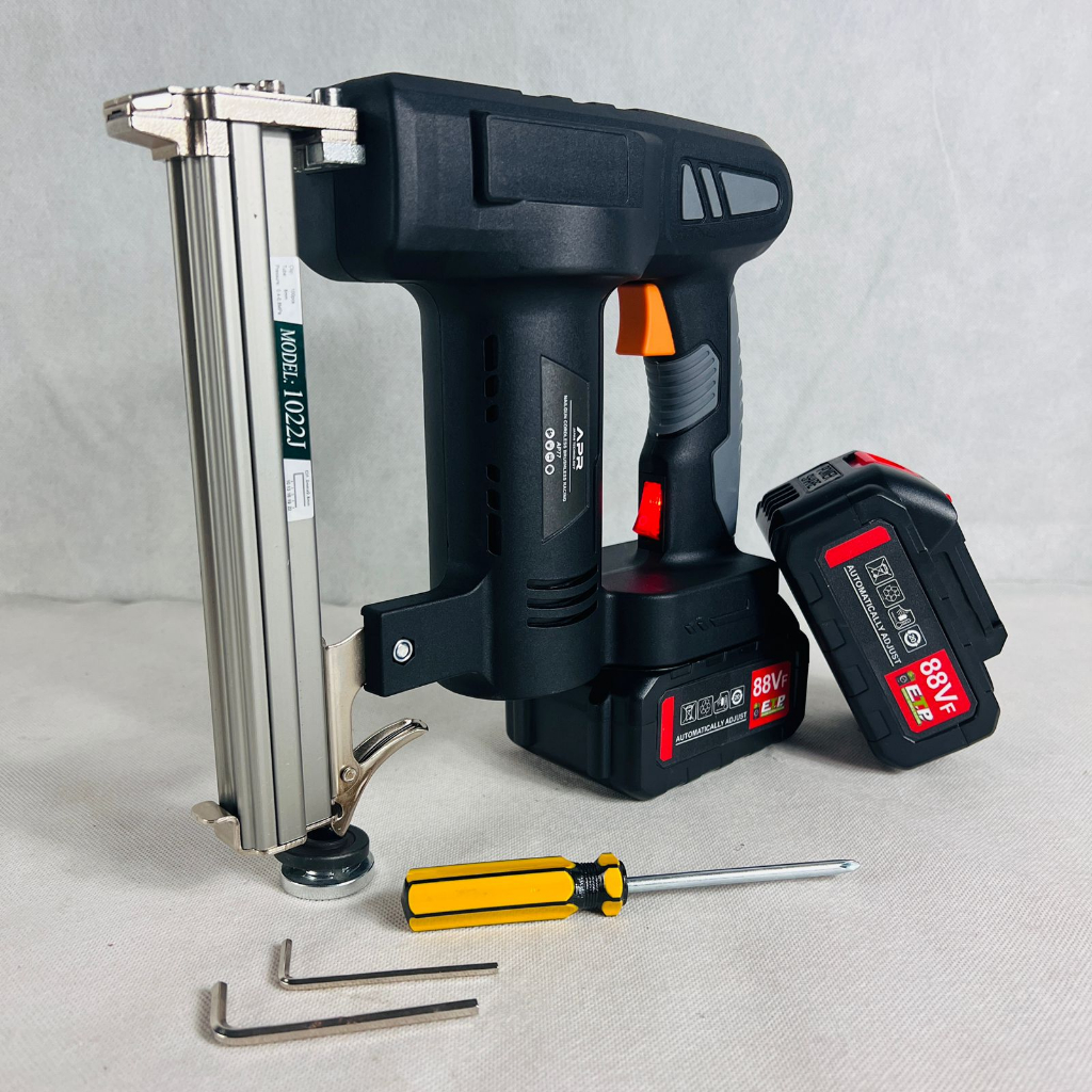 Jual Apr Japan Mesin Tembak Paku Nail Gun baterai Cordless garansi resmi AP77 | Shopee Indonesia