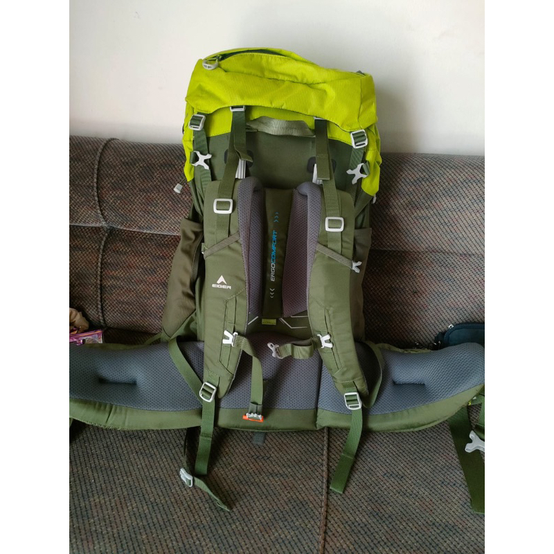 Jual eiger equator trek carrier 65L | Shopee Indonesia
