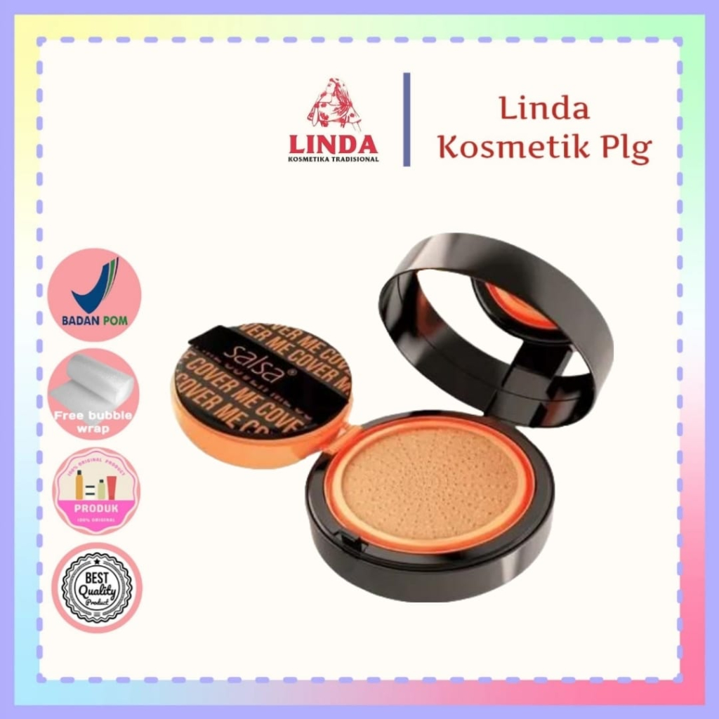 Jual SALSA Cover Me BB Cushion | SPF 30 | Foundation | Make Up | Semi ...