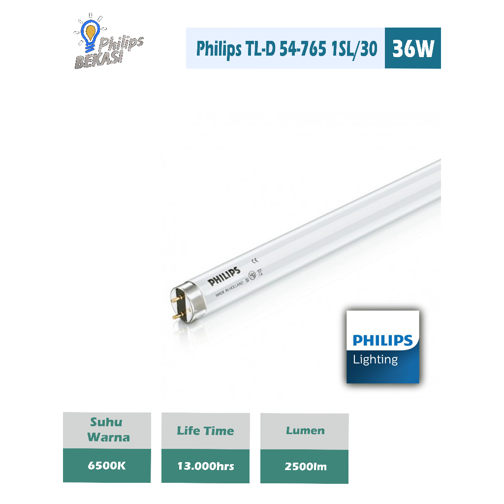 Jual Lampu TL Philips TL-D 36 Watt 54-765 | Shopee Indonesia