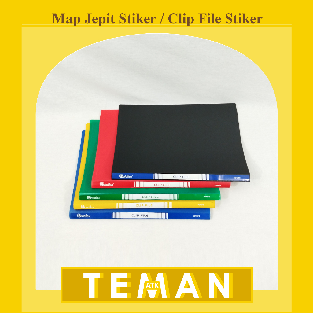 Jual Map Jepit Stiker / Clip File Sticker Dataflex UKURAN FOLIO (DF-221) | Shopee Indonesia