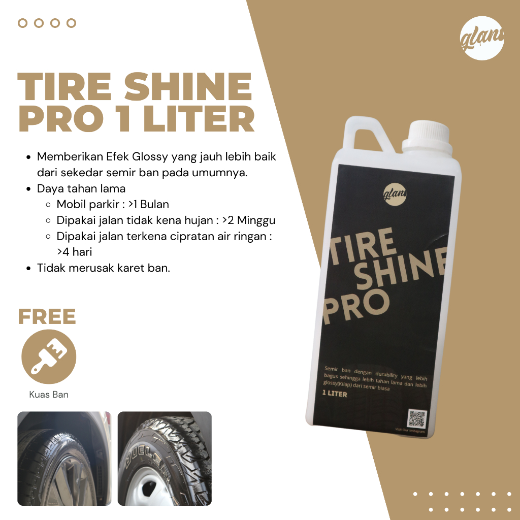 Jual Tire Shine Pro 1 Liter | Shopee Indonesia