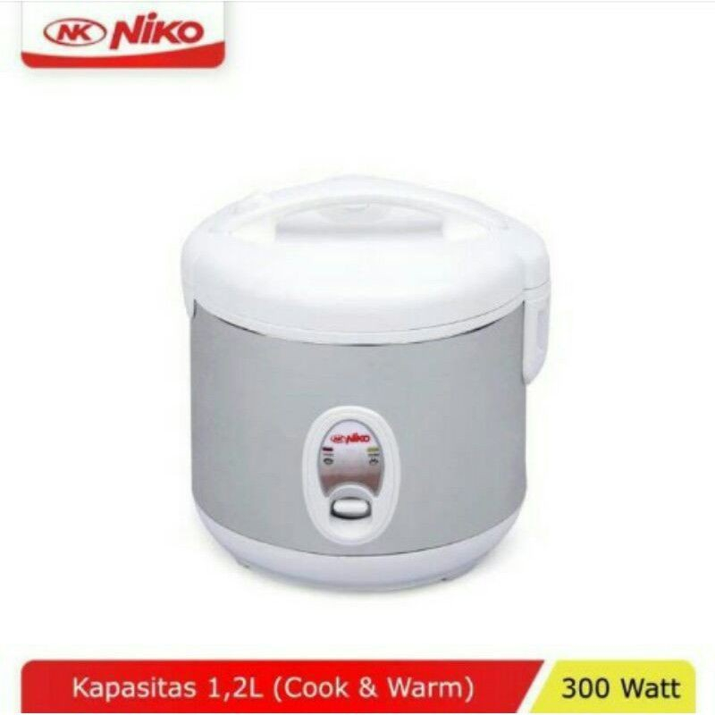 Jual NIKO NK-12 BTQ / BG/WS RICE COOKER 1,2 dan 1,8 LITER | Shopee ...