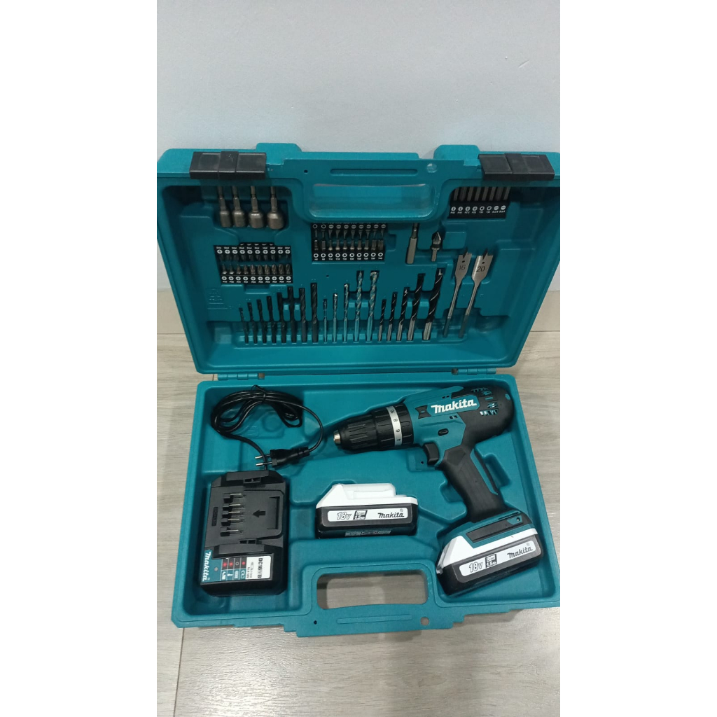 Jual MAKITA CORDLESS HAMMER DRIVER DRILL (HP488D) / BOR HAMMER CAS ...