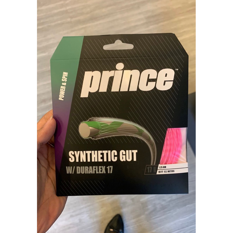 Jual Senar Tenis Prince Synthetic Gut/Tennis String Prince Gut Original ...