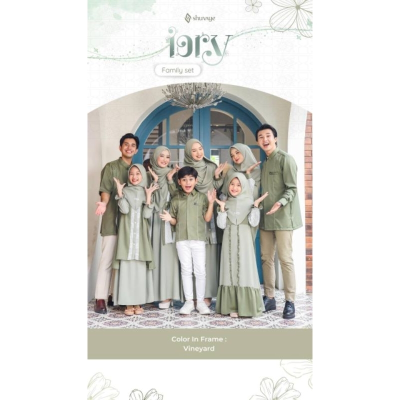 Jual RIHAIA | Sarimbit Keluarga 2024 Iory Family Set by Shizzyca | Shopee Indonesia