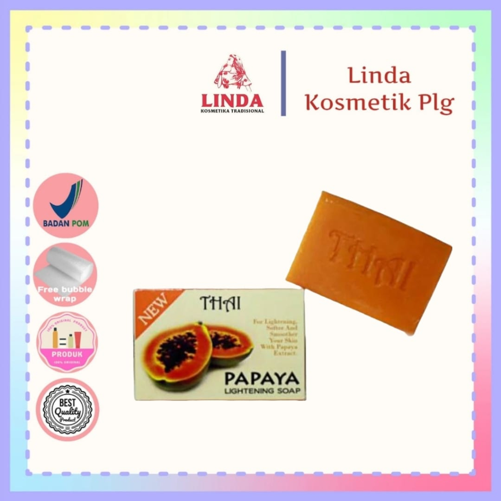 Jual Thai Papaya Brightening Soap 130G | Shopee Indonesia