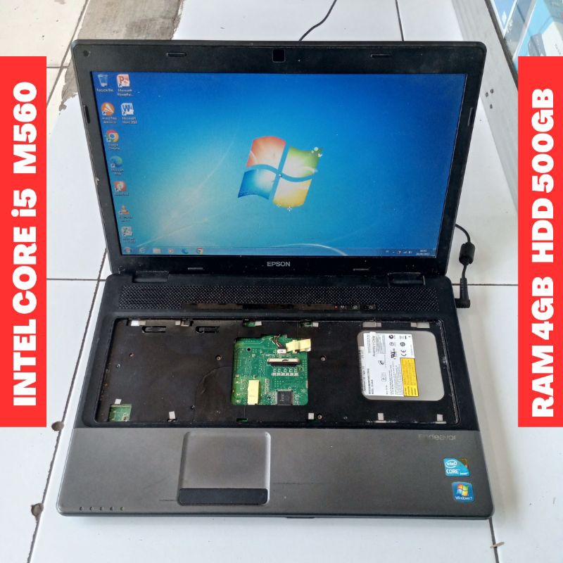 Jual Laptop Epson Endeafor Nj3350e Intel Core i5 M560 RAM 4GB HDD 500GB ...