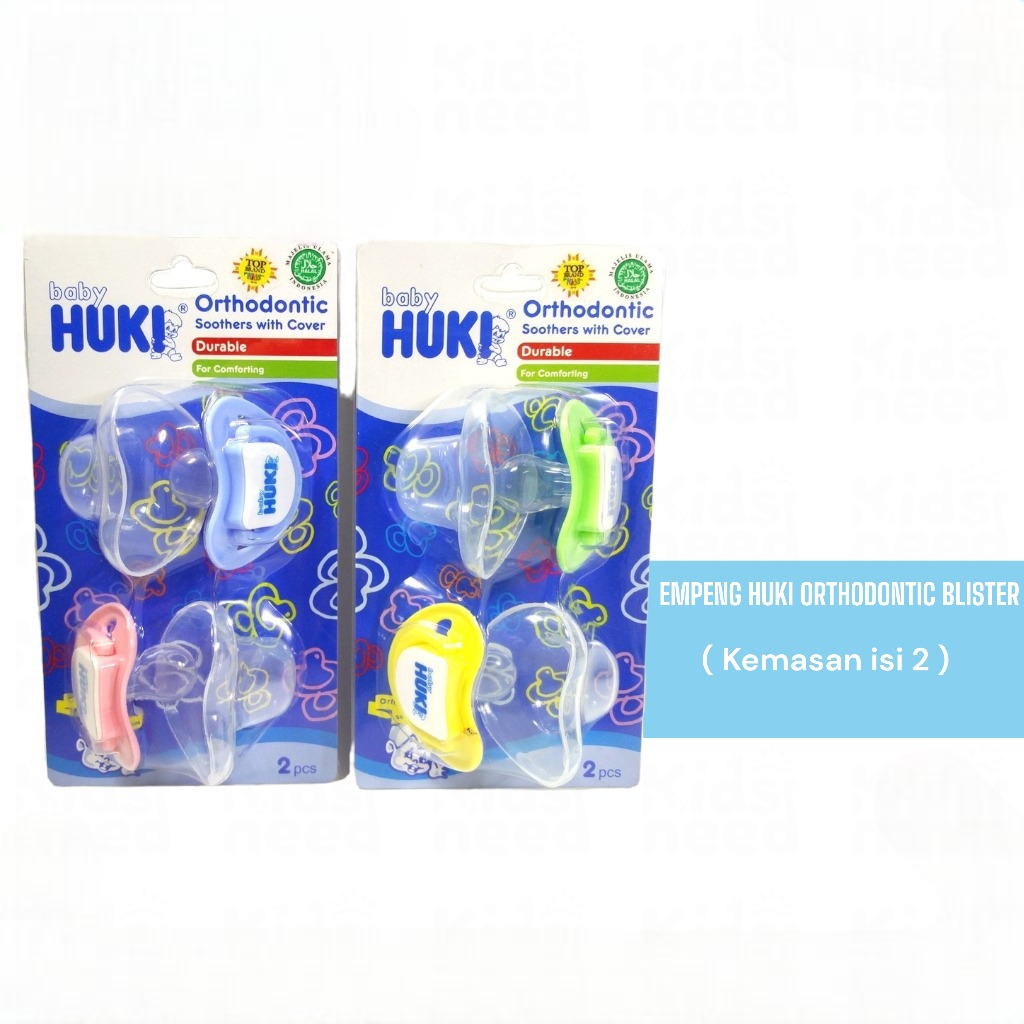 Jual Empeng Bayi HUKI Orthodontic Deluxe Blister Kemasan 2pcs | Shopee ...