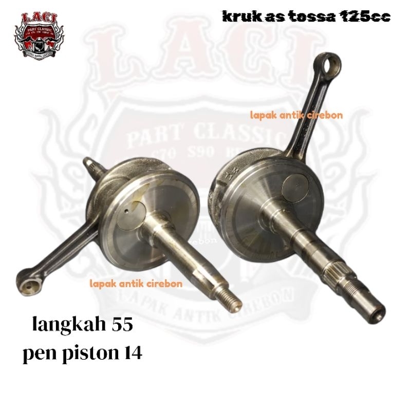 Jual Krukas Tossa Garuda Bangau 125cc Langkah 55 Upgrade Astrea Grand ...