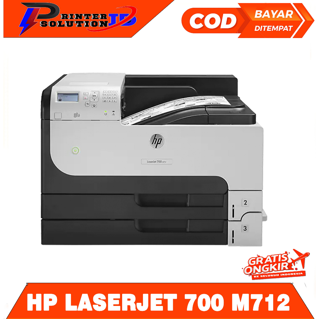 Jual printer hp laserjet 700 m712 baru siap pakai | Shopee Indonesia