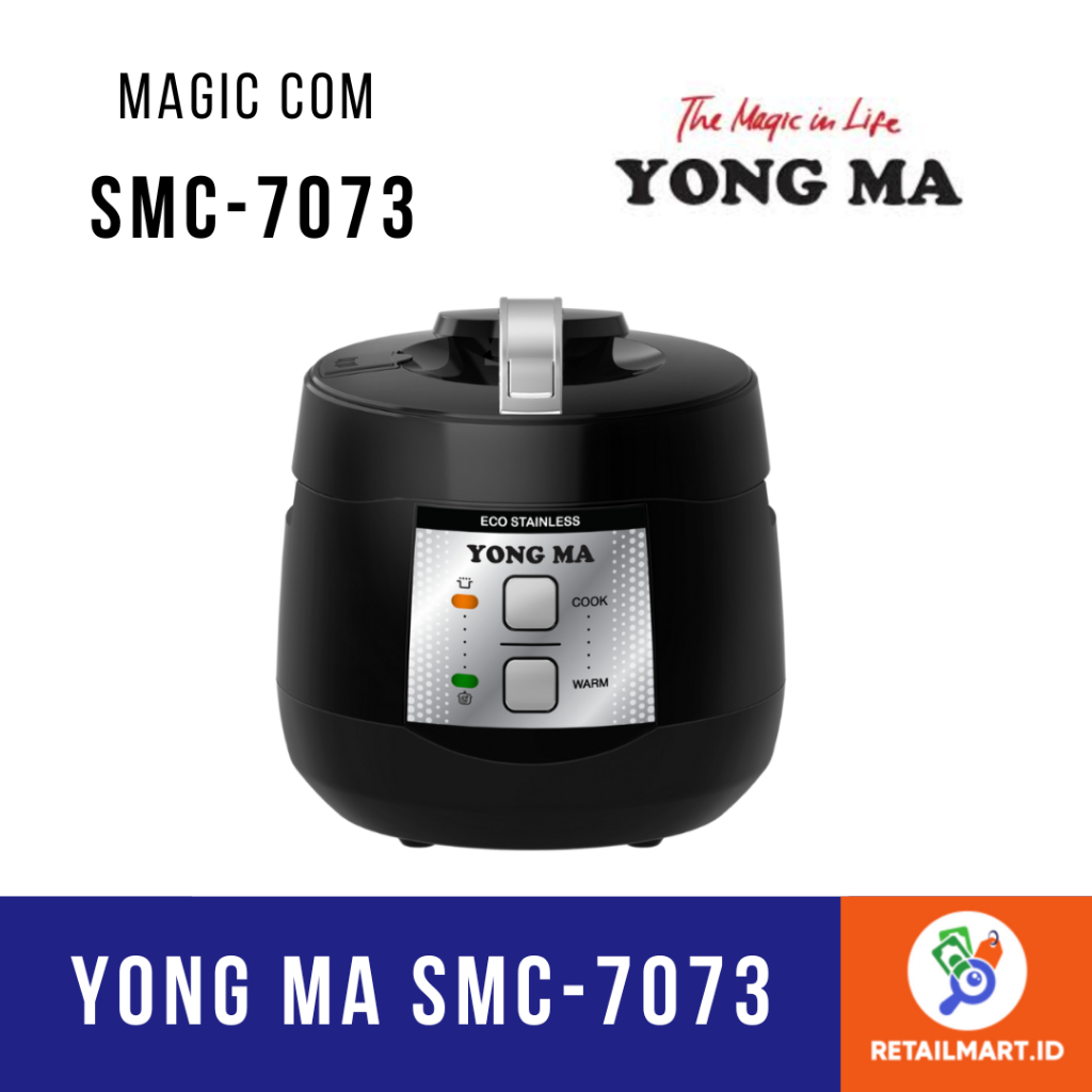 Jual YONG MA: SMC-7073 MAGIC COM STAINLESS 2 LITER | Shopee Indonesia