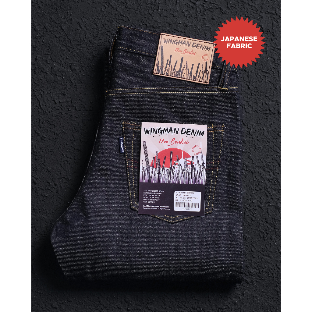 Jual WINGMAN DENIM - BENKEI 17oz | Shopee Indonesia