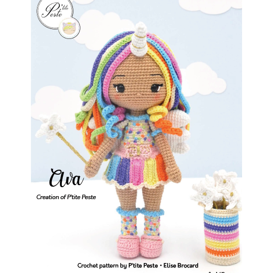 Jual Ava { Amigurumi/ Crochet Pattern PDF File} | Shopee Indonesia